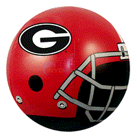 24" Beach Ball - University of Georgia - CLG0059607 - INYOPools.com