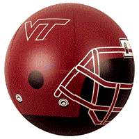 24" Beach Ball - Virginia Tech - CLG0059625 - INYOPools.com