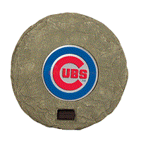 Solar Stepping Stone- Chicago Cubs - MLB0078703 - INYOPools.com