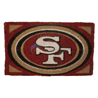 18"x30"Welcome Mat Bleached-San Francisco 49ers - INYOPools.com