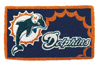 18"x30"Welcome Mat Bleached-Miami Dolphins - NFL0007L807 - INYOPools.com