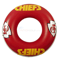 36" Inner Tube - Kansas City Cheifs - NFL0038810 - INYOPools.com