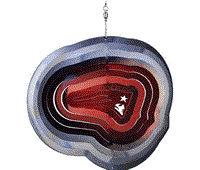 12" Geo Wind Spinner - New England Patriots - NFL0045812 - INYOPools.com