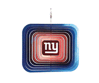 12" Geo Wind Spinner - New York Giants - NFL0045813 - INYOPools.com
