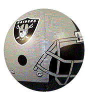 24" Beach Ball - Oakland Raiders - NFL0059808 - INYOPools.com