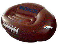 75" Inflatable Sofa - Denver Broncos - NFL0068800 - INYOPools.com