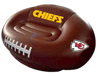 75" Inflatable Sofa - Kansas City Chiefs - NFL0068810 - INYOPools.com