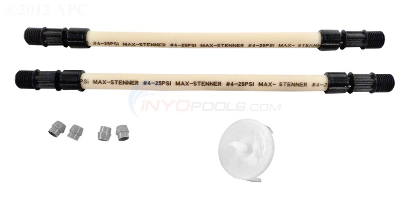 Stenner #4 Pump Tube Assembly w/Ends 45-4 (pkg 2) (uccp204) - INYOPools.com
