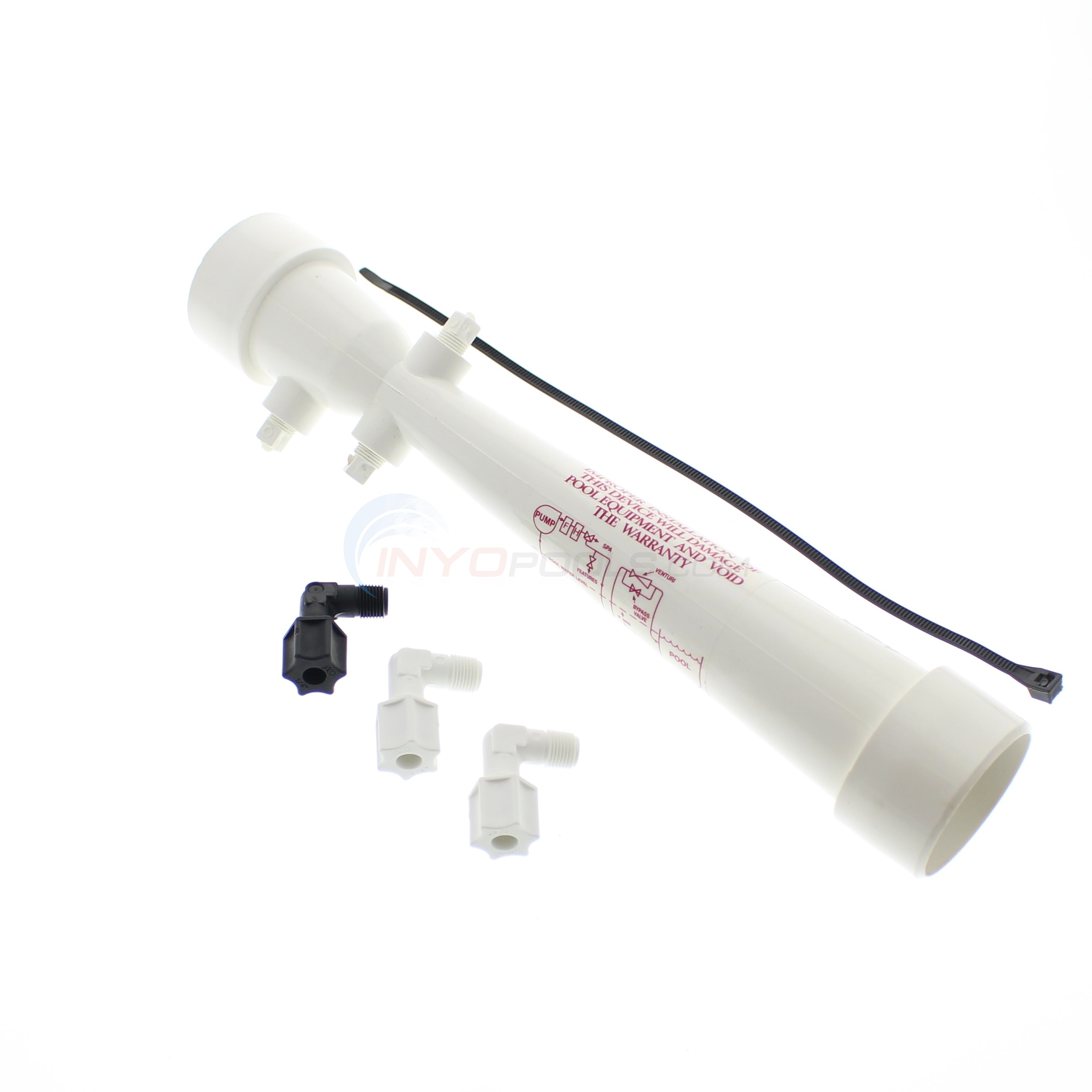 Venturi, Model 500 With Fittings (001-3404) - INYOPools.com