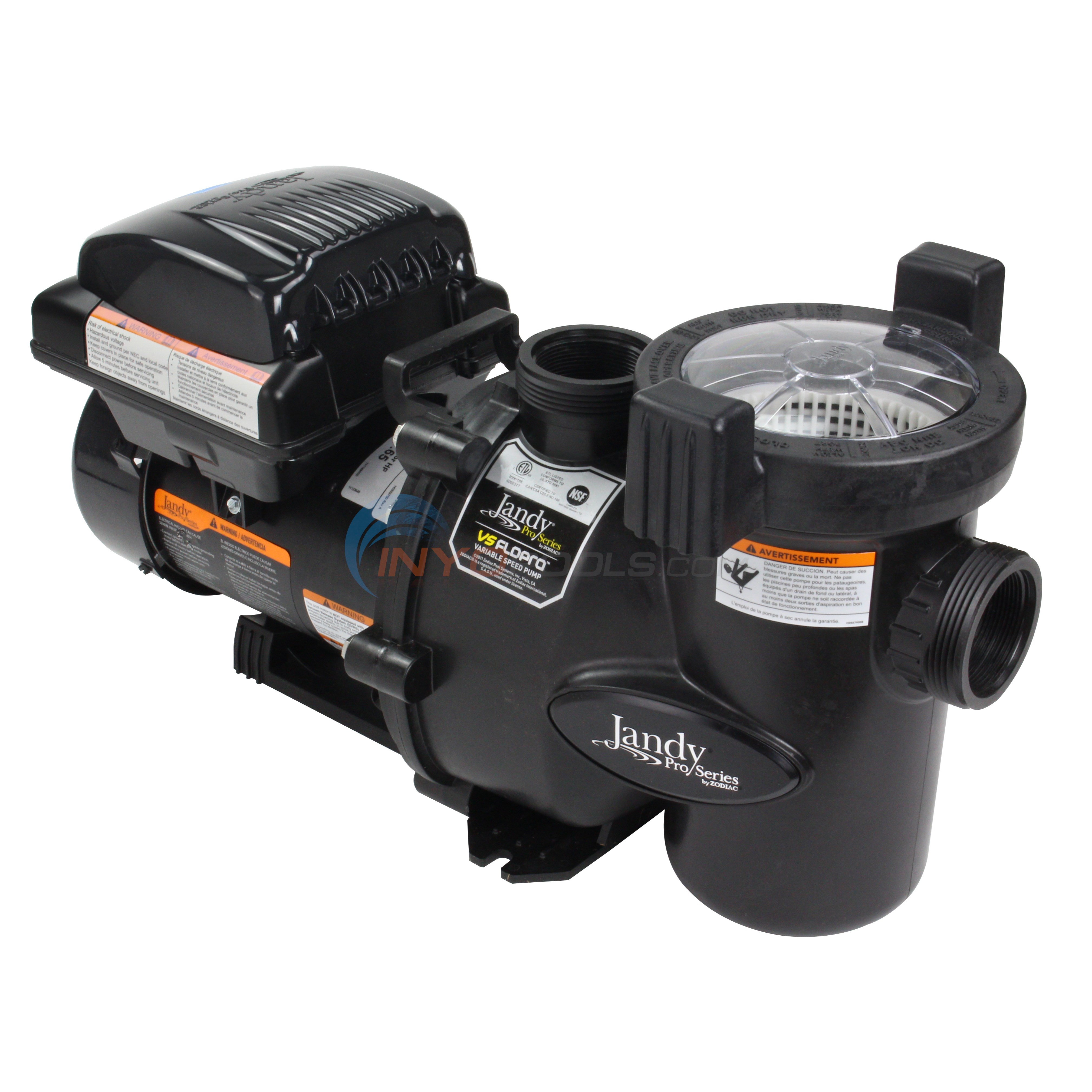 Jandy FloPro Variable Speed Pump 1.65HP 230V VS-FHP1.0 - INYOPools.com
