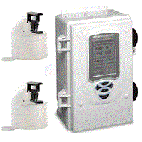 Stenner 2 Tank System for Liquid Acid & Chlorine, W/ Feed Pump and ...