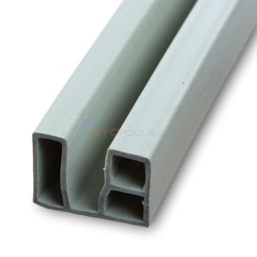 Wilbar Bottom Rail Extruded Resin 12D' 43-3/8" (Single) - INYOPools.com