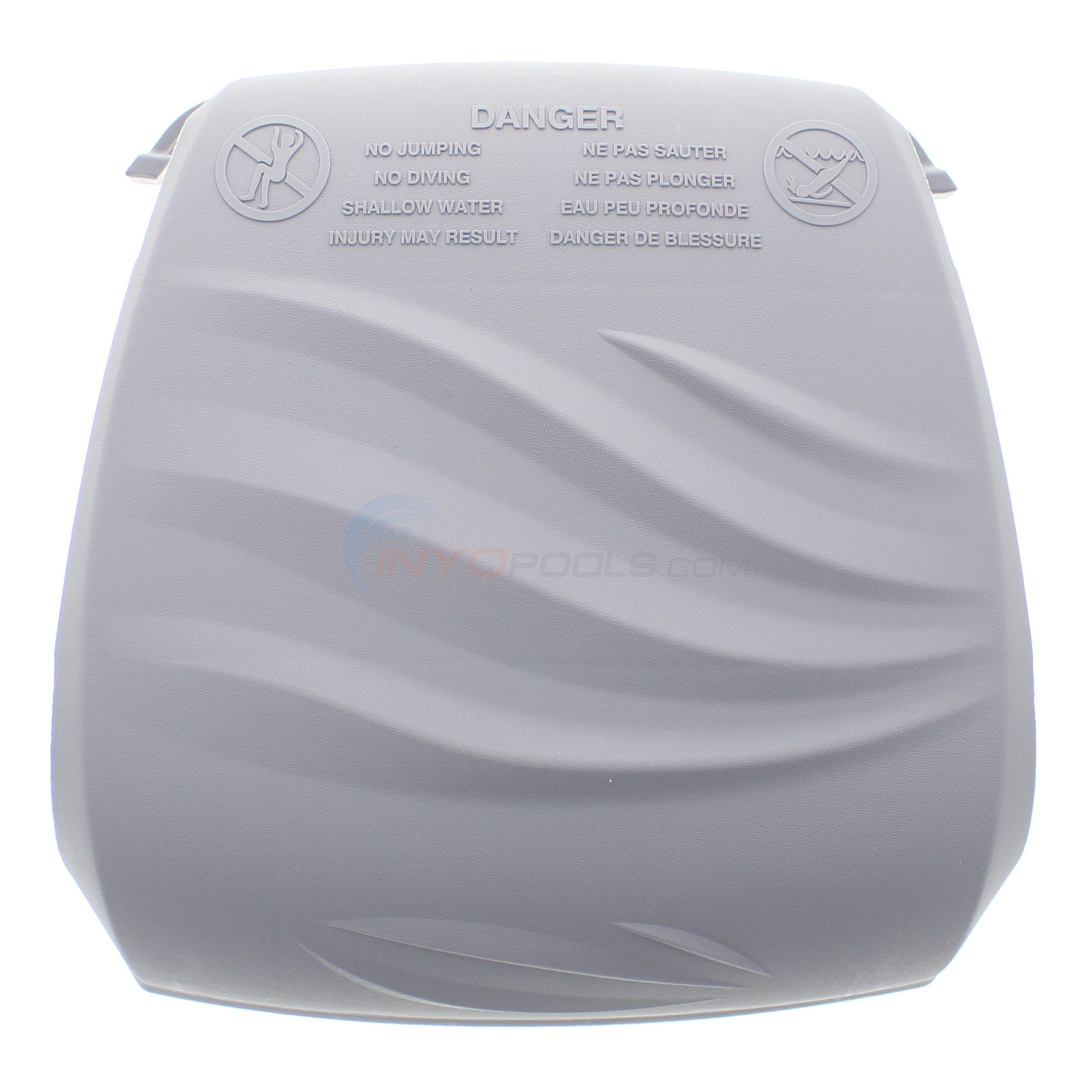 Wilbar Top Cap 8", Stone (10-PACK) - 38956-PACK10 - INYOPools.com