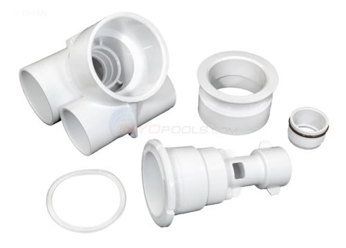 Poly Storm Gunite Jet,tee Body 1 1/2"s X 2"s-white (210-3710) (DS ...