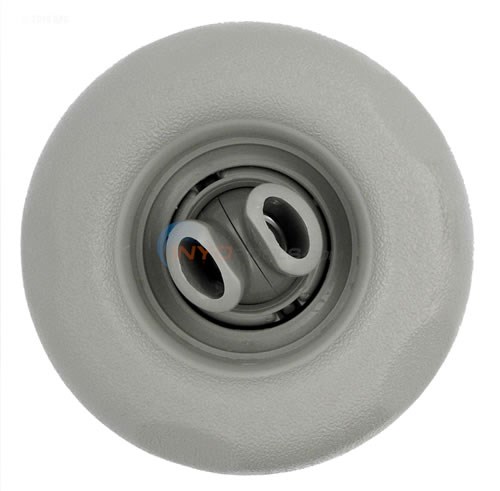 Jet,Lg.Face Poly Storm Intl,Twin Roto,5-Pt Scallop,4" Gray (212-8177 ...