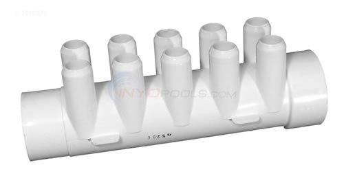 Shur Grip Manifolds - 1-1/2" Spigot x 1-1/2" S x (10) 3/4" SB Ports ...