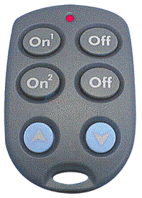 X10 - RF Key Chain Remote - PHR04 - INYOPools.com
