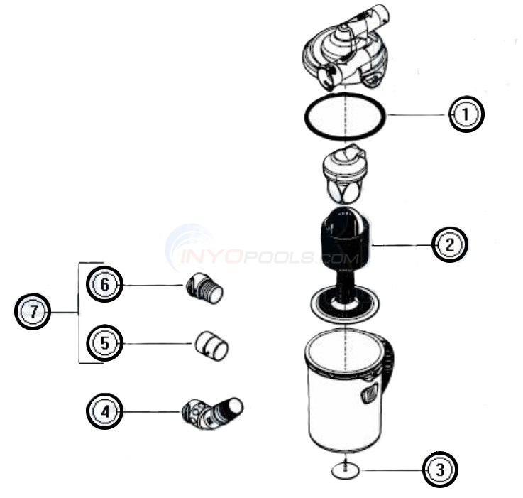 Baracuda / Zodiac Cyclonic Leaf Catcher Parts - INYOPools.com