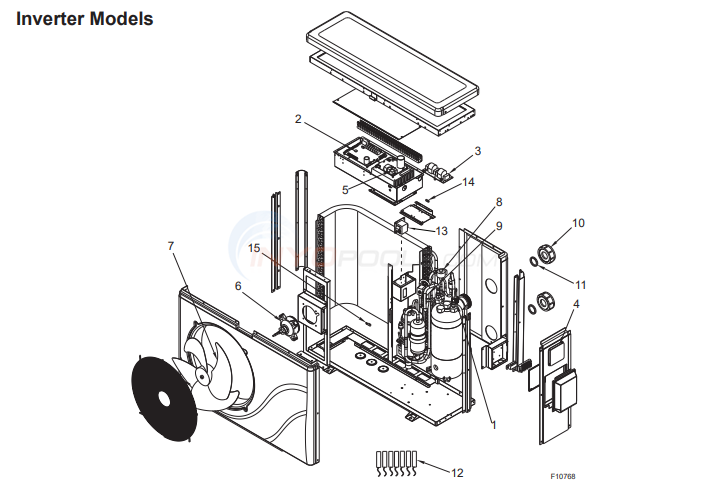 Raypak Crosswind I-Series Parts - INYOPools.com
