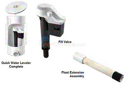 A&A Manufacturing Quik Water Leveler Parts - INYOPools.com