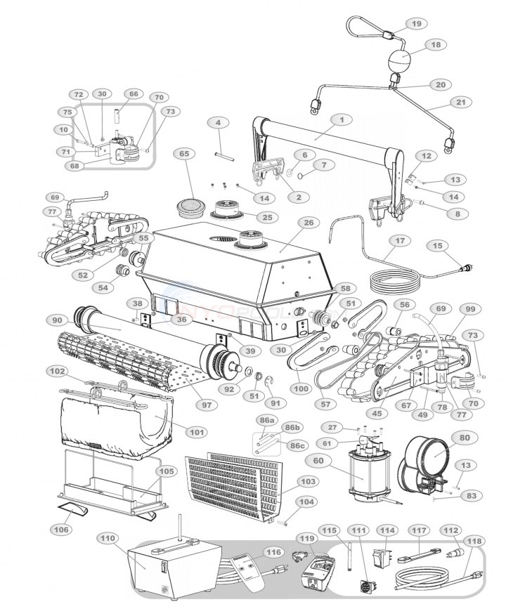 Aqua Products AquaMAX BiTurbo Parts - INYOPools.com