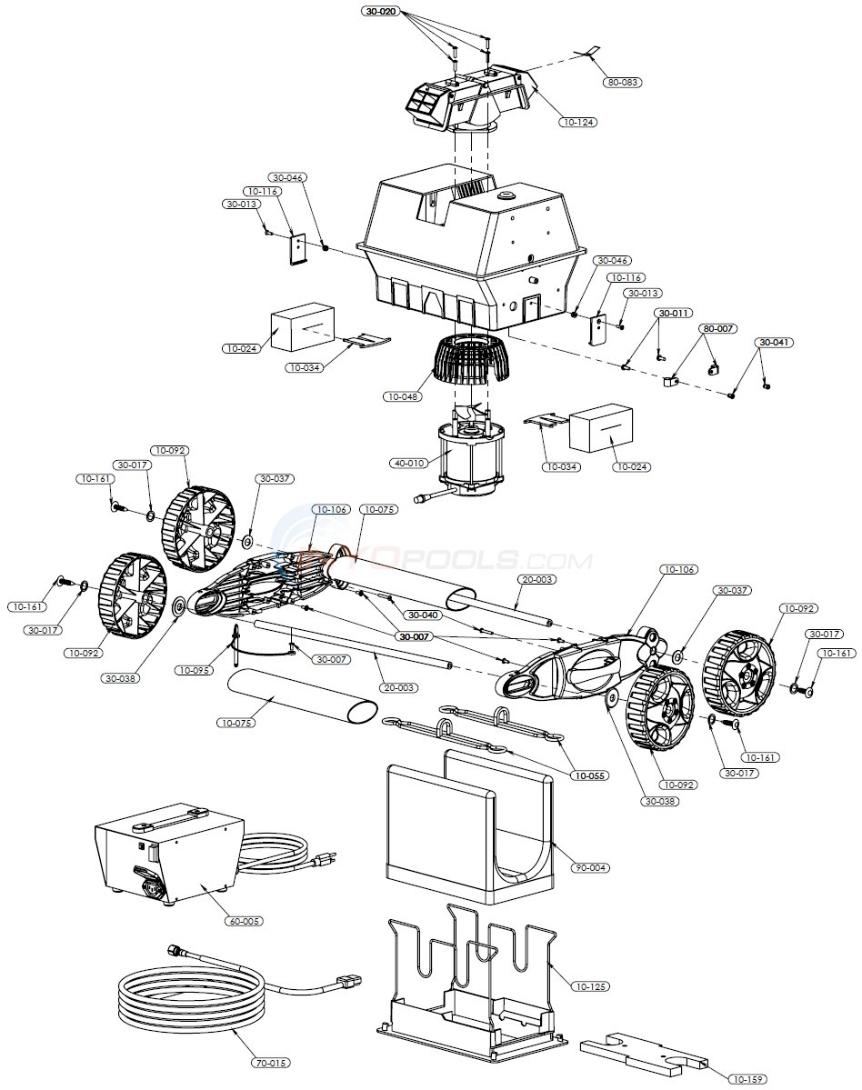 Pool Rover Hybrid Parts - INYOPools.com