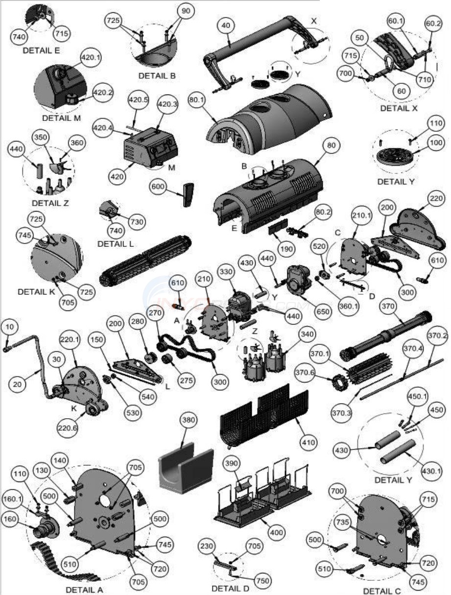 Ultramax XL Parts - INYOPools.com