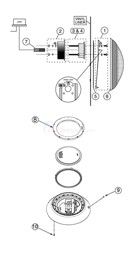 Pentair AquaLumin III Parts - INYOPools.com