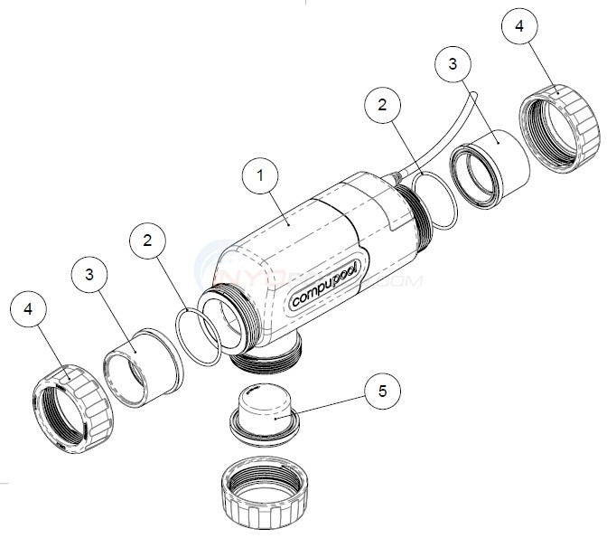 CompuPool CPX Cell Parts - INYOPools.com