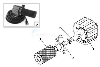 Danner Model 350 Cover Care Pump Parts - INYOPools.com