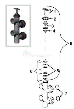Waterway Slide Valve Parts - INYOPools.com