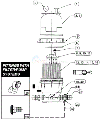 American Products Predator Filter Parts - INYOPools.com
