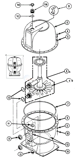 Sta-Rite/SwimpQuip HRP Sand Parts - INYOPools.com