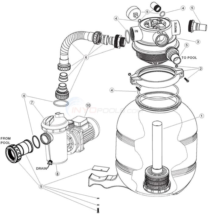 Above Ground Pool Pump Parts Diagram | Reviewmotors.co Above Ground Pool Pump Parts Diagram | Reviewmotors.co