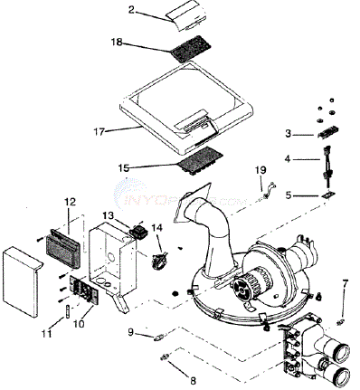 Pentair MasterTemp Heater Electrical System Parts - INYOPools.com