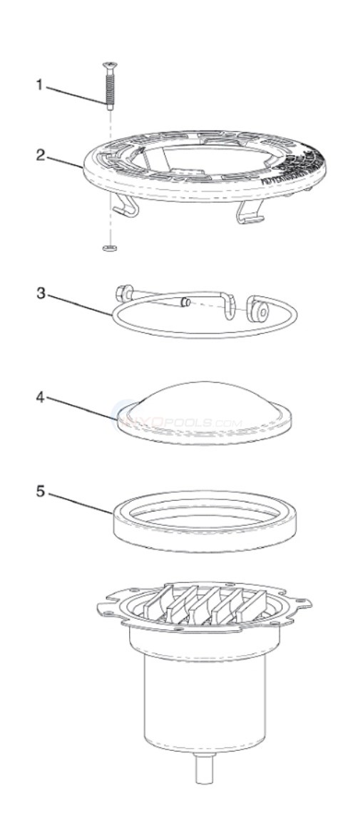 Pentair IntelliBrite LED Spa Light Parts - INYOPools.com
