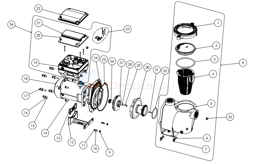 Pentair Intelliflo i1 + i2 Variable Speed Pump (April 2016-Current ...