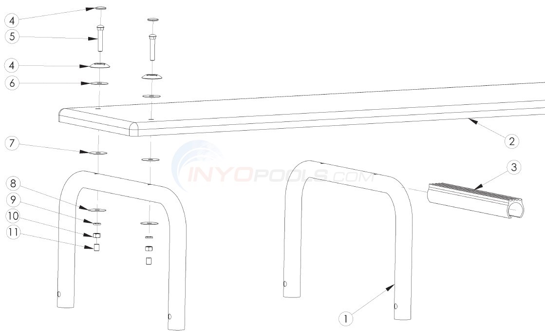 Interfab U-Standards Base Parts - INYOPools.com