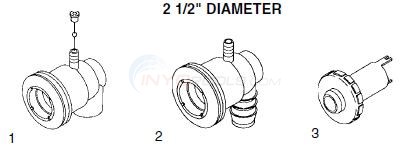 Adjustable Mini Jet Bodies Parts - INYOPools.com