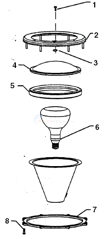 Pool Light Repair Parts