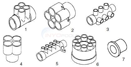 Waterway 3/4" Manifolds Parts - INYOPools.com