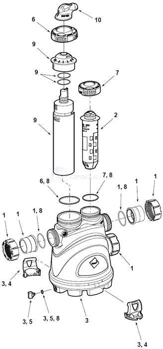 Nature 2 Fusion Inground Parts - INYOPools.com