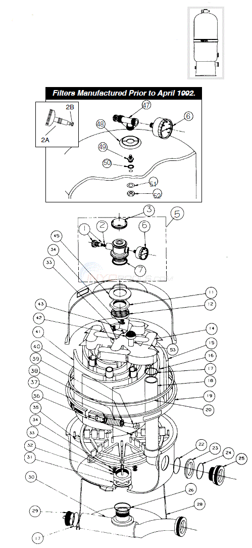 Pentair/Pac Fab Nautilus INS DE, INS24, 36, 48 Parts - INYOPools.com