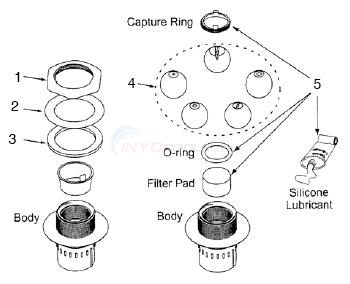 Pentair Deck Jet I Parts - INYOPools.com
