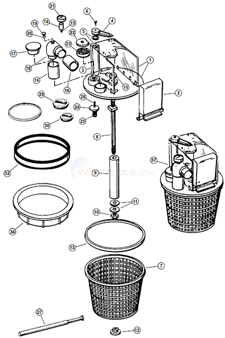 Pentair/Rainbow Vac Mate Parts - INYOPools.com