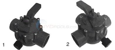 Jandy Valve With Grease Fitting (Gray CPVC) Parts - INYOPools.com