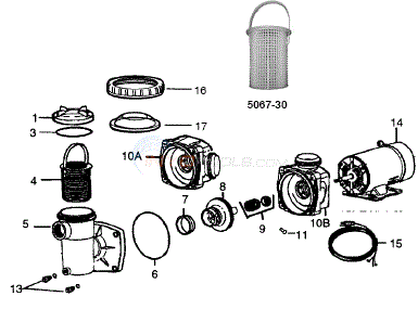 Flo Pro K Series Pump Parts - INYOPools.com