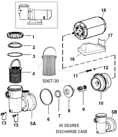 Jacuzzi Vector Series- LVL Parts - INYOPools.com