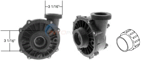 Waterway Hi-Flo Pump Wet Ends Parts - INYOPools.com