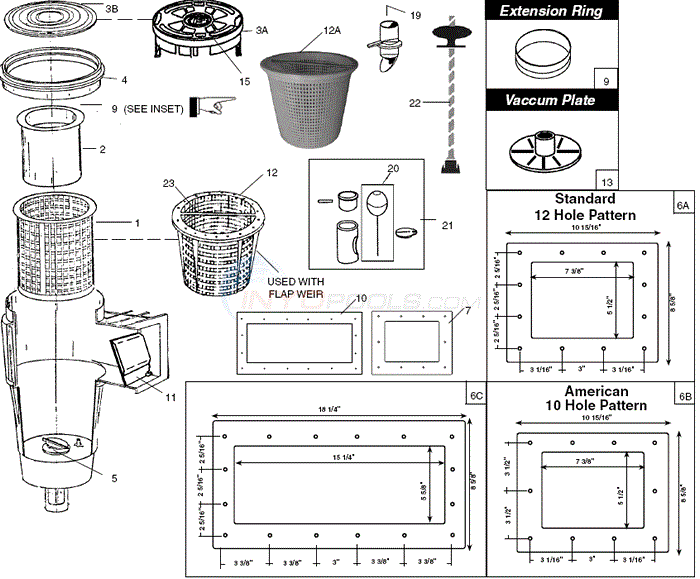 American Products Admiral Parts - INYOPools.com